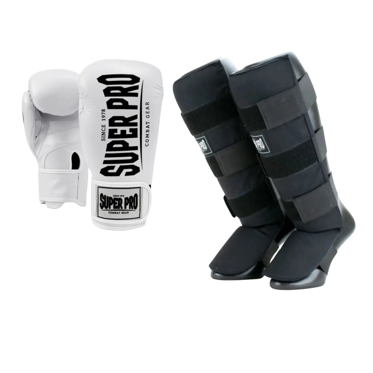 Super Pro Kickboks Set Champ Wit – Ideaal voor starters – Fightstyle